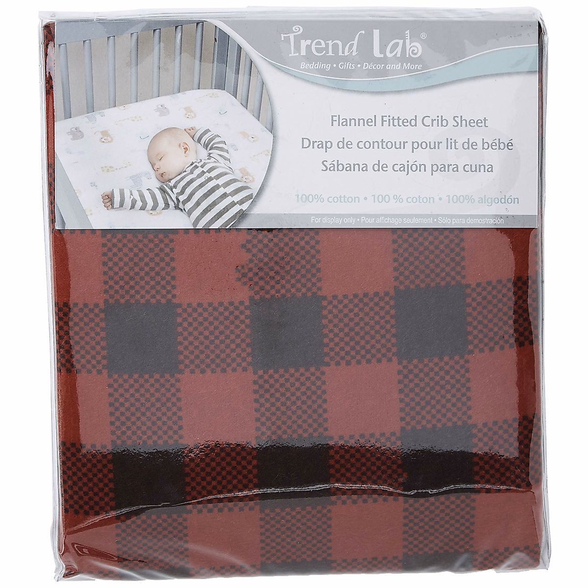 Sage Dot Deluxe Flannel Fitted Crib Sheet - Dot Print Cotton Flannel, Sage and White, Fully Elasticized, 10 in Deep Pockets, Fits Standard Crib Mattress 28 in x 52 in