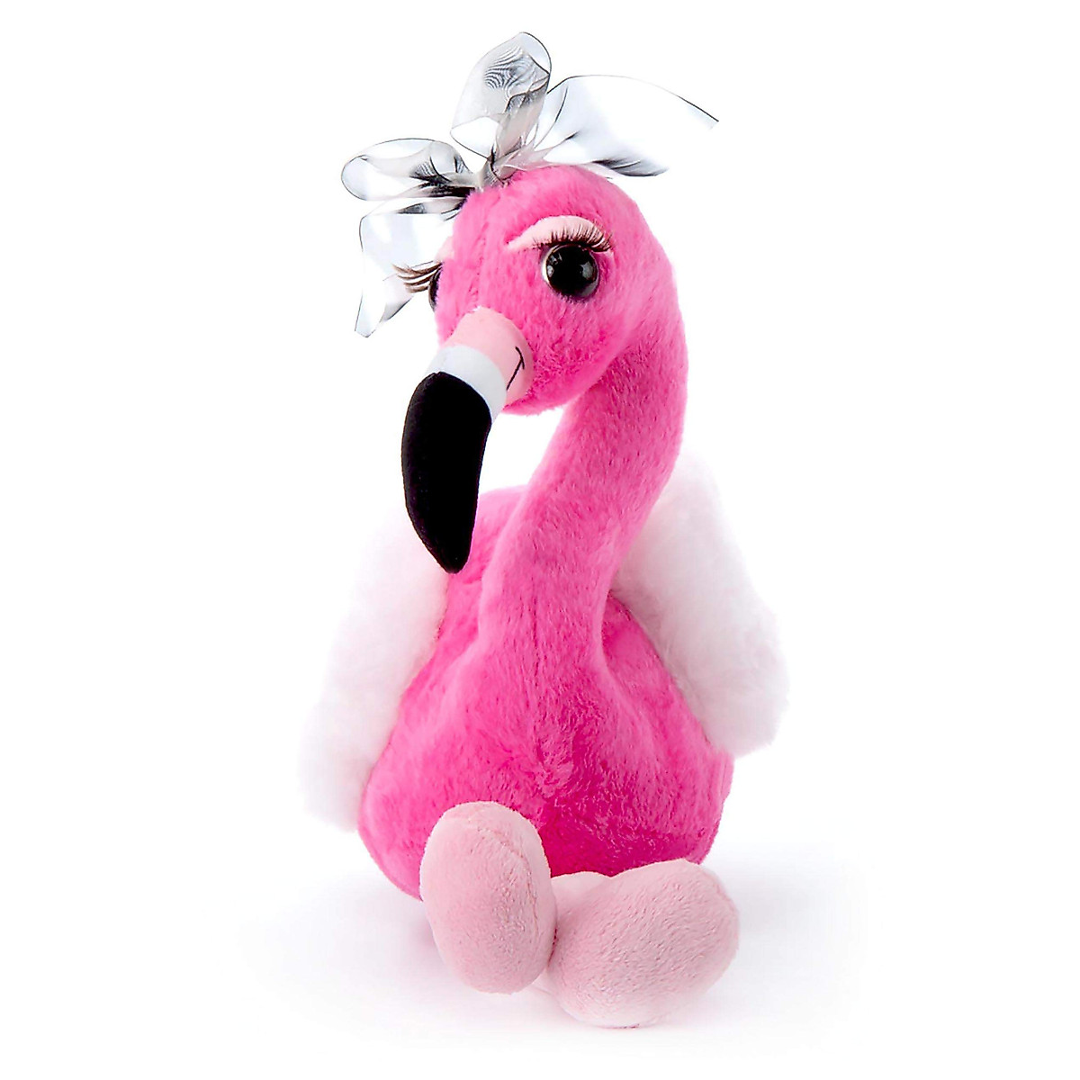 The Petting Zoo, Lash'z Flamingo Stuffed Animal, Gifts for Girls, Flamingo Plush Toy 14 inches