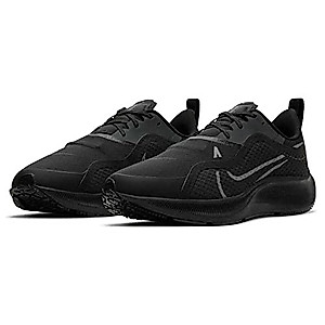 Nike Air Zoom Pegasus 37 Shield Mens Running Trainers CQ7935 Sneakers Shoes (UK 7 US 8 EU 41, Black Anthracite 001)