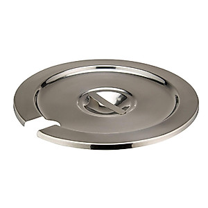 Tiger Chef Electric Food Warmer Soup Tureen Insert Kit Includes Insert, 7 Quart Inset Pot, 4 Quart Inset Pot, Both with Lid with Slot for Ladle, 2 Soup Ladles