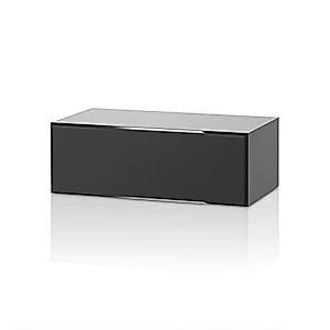 Bowers & Wilkins HTM72 S2 Center-Channel Loudspeaker - High-Performance 2-Way Speaker, Dual Continuum Cone Mid/Bass, Carbon Dome Tweeter, More Compact Center Speaker in Series, Gloss Black