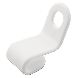 ZRM&E 20pcs Multi-Function Wardrobe Space-Saving Stack Hanger Hooks Clothes Hanger Linking Hooks Connect Hooks for Bedroom, White