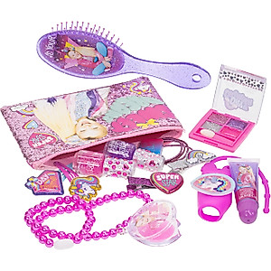 JoJo Siwa - Townley Girl Cosmetic Makeup Gift Box Set includes Lip Gloss, Nail Polish, Hair Accessories and more! for Kids Teen Girls, Ages 3+ perfect for Parties, Sleepovers and Makeovers
