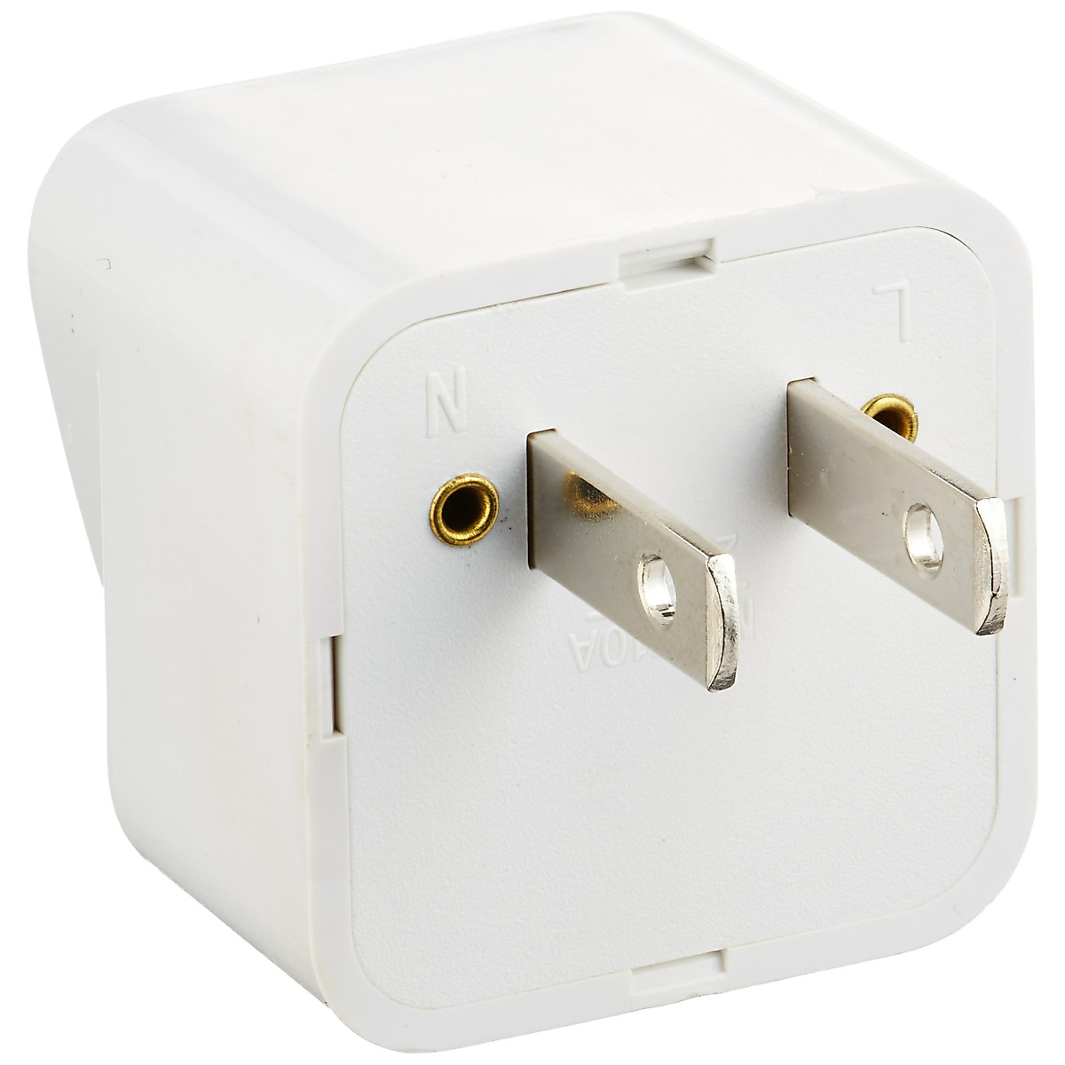 CKITZE BA-6 Universal 2 in 1 Plug Adapter Type A for USA, Canada, China, Japan & More - CE Certified