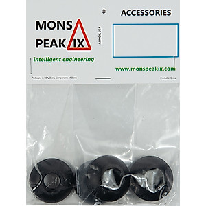 Mons Peak IX Trekking Pole Mud Snow Baskets 37 mm (4 Pack)