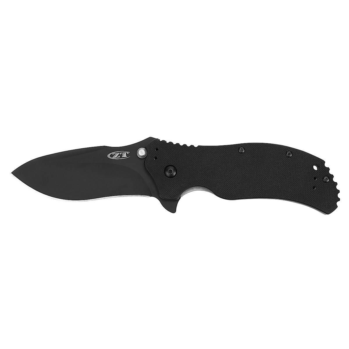 Zero Tolerance 0350 Folding Pocket Knife + Smith's PP1 Pocket Pal Knife Sharpener
