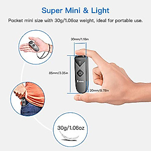 Eyoyo Mini 2D QR 1D Bluetooth Barcode Scanner, Portable Wireless Barcode Reader with USB Wired/Bluetooth/ 2.4G Wireless Connection PDF417 Data Matrix Image Scanner for iPad, iPhone, Android, Tablet PC