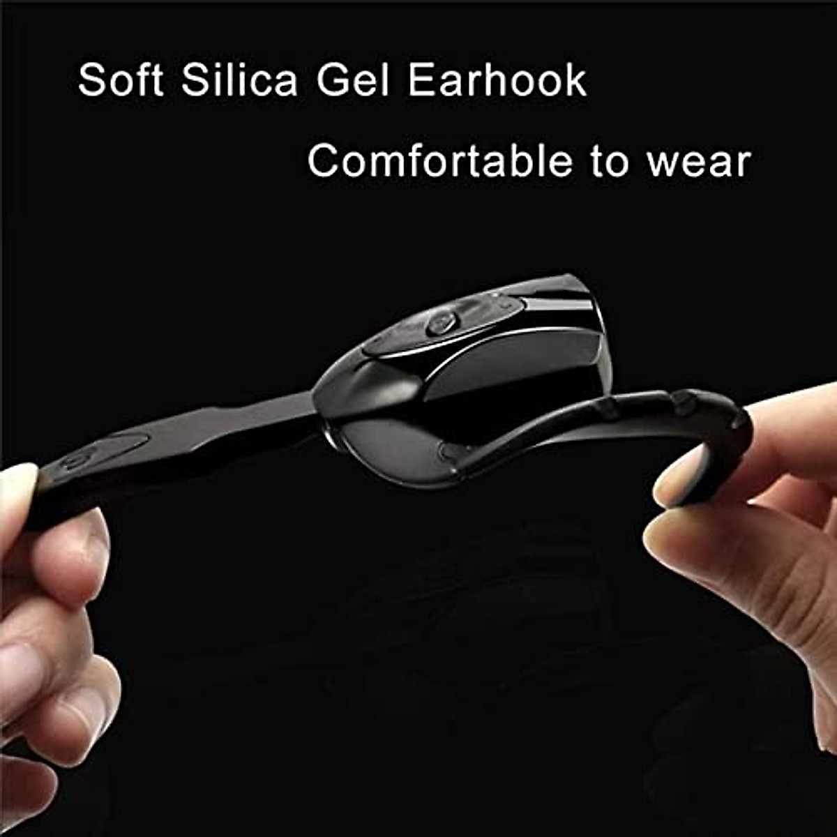 ZABBOW Scorpion Wireless Bluetooth Headset, Hanging Ear Bluetooth Earphone with Microphone, Standby Time 160 Hours, for Business Office Driving, Supports iPhone Android Phones