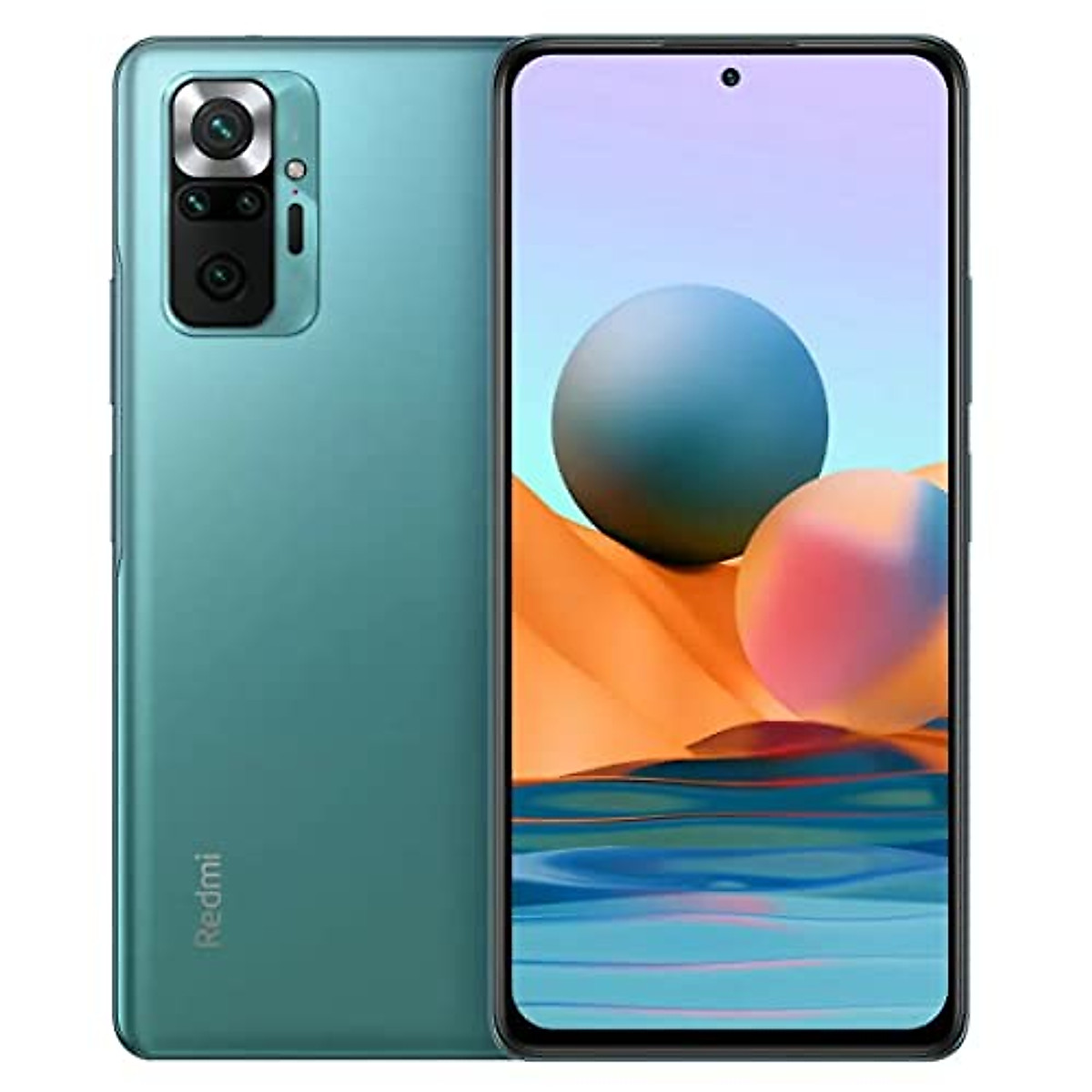 Xiaomi Redmi Note 10 Pro 4G Global Version 128GB + 8GB Unlocked 6.67" Quad Camera Night Mode (not Verizon Sprint Boost At&t Cricket) (w/ 51w Fast Car Charger Bundle) (Aurora Green)