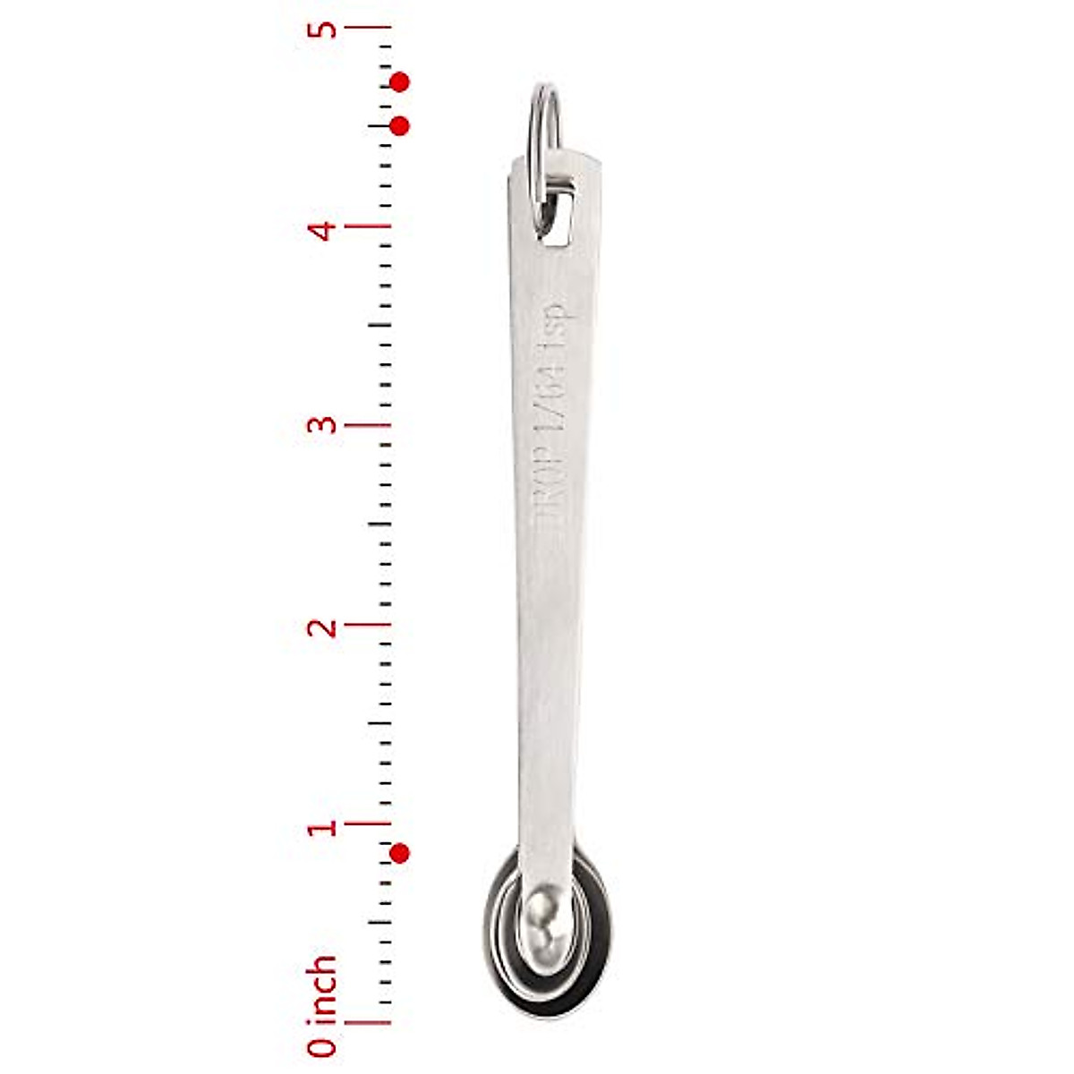 New Star Foodservice 42924 Stainless Steel Measuring Spoons Set, Mini