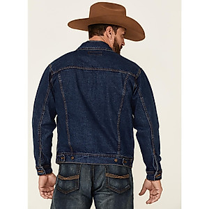 Wrangler Men's Big & Tall Unlined Denim Jacket,Antique Indigo,3XL