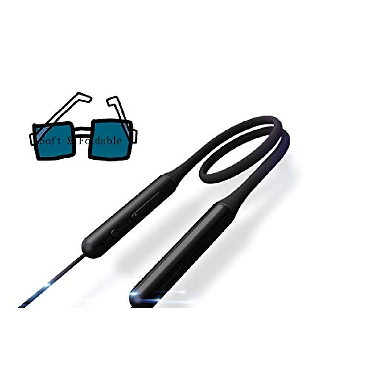 1MORE Stylish Bluetooth Headphone Wireless Bluetooth 4.2 Earphone with Microphone, Dual Dynamic Driver In-Ear Wireless Earphones Neckband, Volume Control, Fast Charge, 6H Battery Life, E1024BT Black