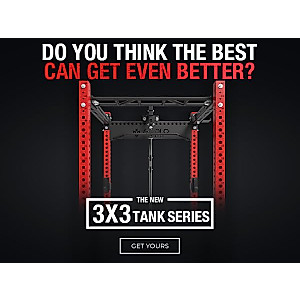 Mikolo 3" x 3" Power Cage, 2000lbs Power Rack, Multi-Functional Squat Rack with J-Hook, Band Peg, Commercial Squat Cage for Home Gym with Attachment Set, 3x3 Commercial Squat Rack (Black)