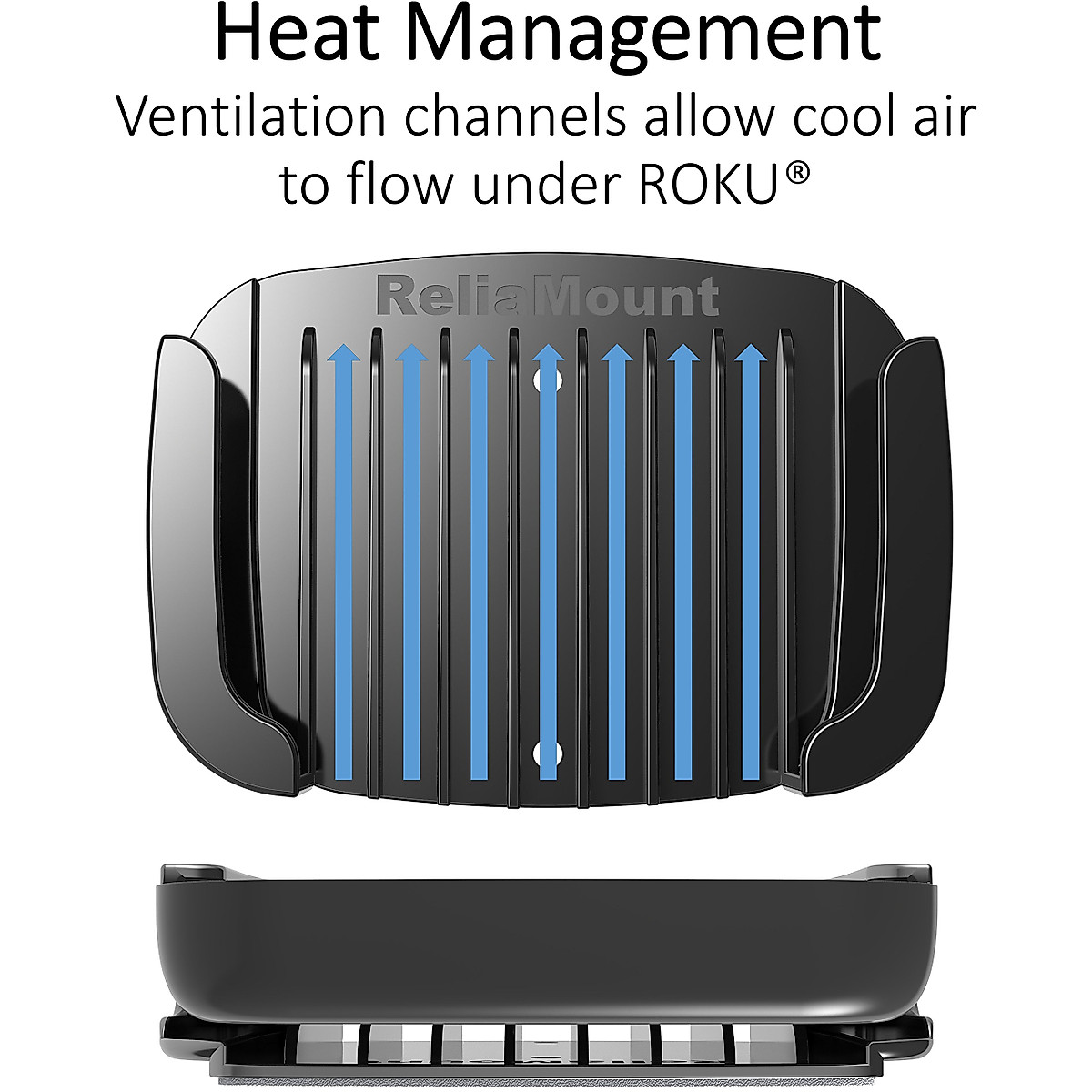 ReliaMount Holder for Old Roku Ultra (Not Compatible with Roku Ultra Models Purchased After September 2020)