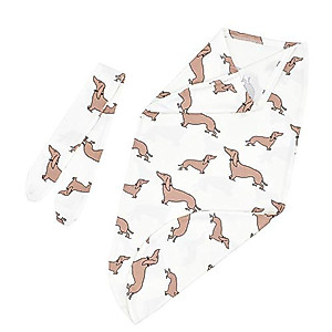 Doxie Swaddle Sack for Newborn, Dachshund Cocoon, Weiner Dog Swaddle with Headband, Boy Sleep Sack, Baby Boy Cocoon Swaddle, Cocoon Sack, Newborn Hospital Photos