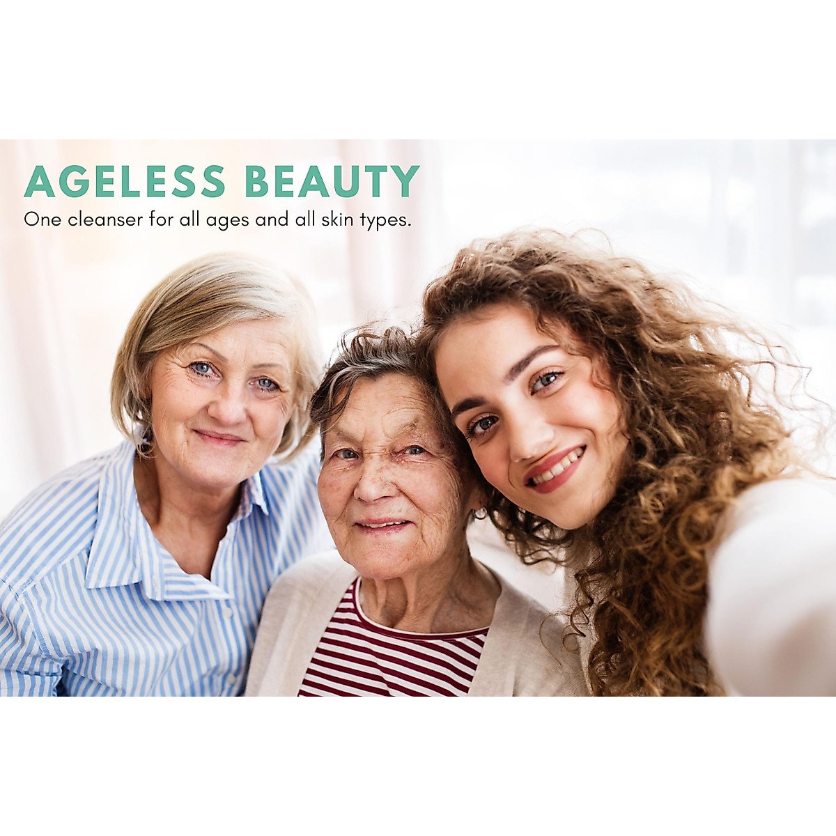 AHA Glycolic Acid 10% Acne Face Wash to Help Clear Clogged Pores - Anti-Aging Acne Skincare Glycolic Acid Face Wash with Natural Ingredients - Acne Cleanser Glycolic Face Wash - Acne Control Cleanser