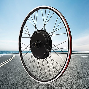 HarBin-Star Electric Bike Conversion Kit, 48V 1200W 700C Front Wheel Powerful Motor E-Bike Conversion Kit, Electric Bicycle Motor Kit Dual Mode Controller W/LCD Display Twist Throttle PAS