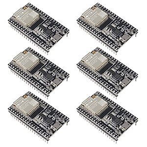 Aitrip 6pcs ESP32-DevKitC core Board ESP32 Development Board ESP32-WROOM-32U for Arduino IDE (ESP32-WROOM-32U)