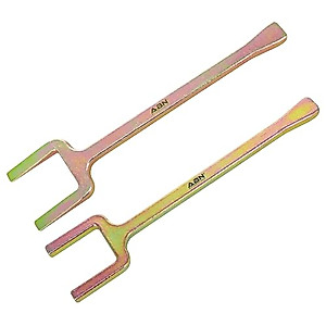 ABN Axle Popper Kit - 2 Piece Inner CV Axle Removal Tool Set CV Popper Wedge and Shim Ball Joint Separator Tools