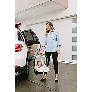 UPPAbaby MESA Infant Car Seat - Jordan (Charcoal Melange) Wool Version + Travel Bag for MESA