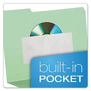 Pendaflex 84370 File Folders with Erasable Tabs, 1/3 Cut Top Tab, Letter, Assorted (Pack of 30)