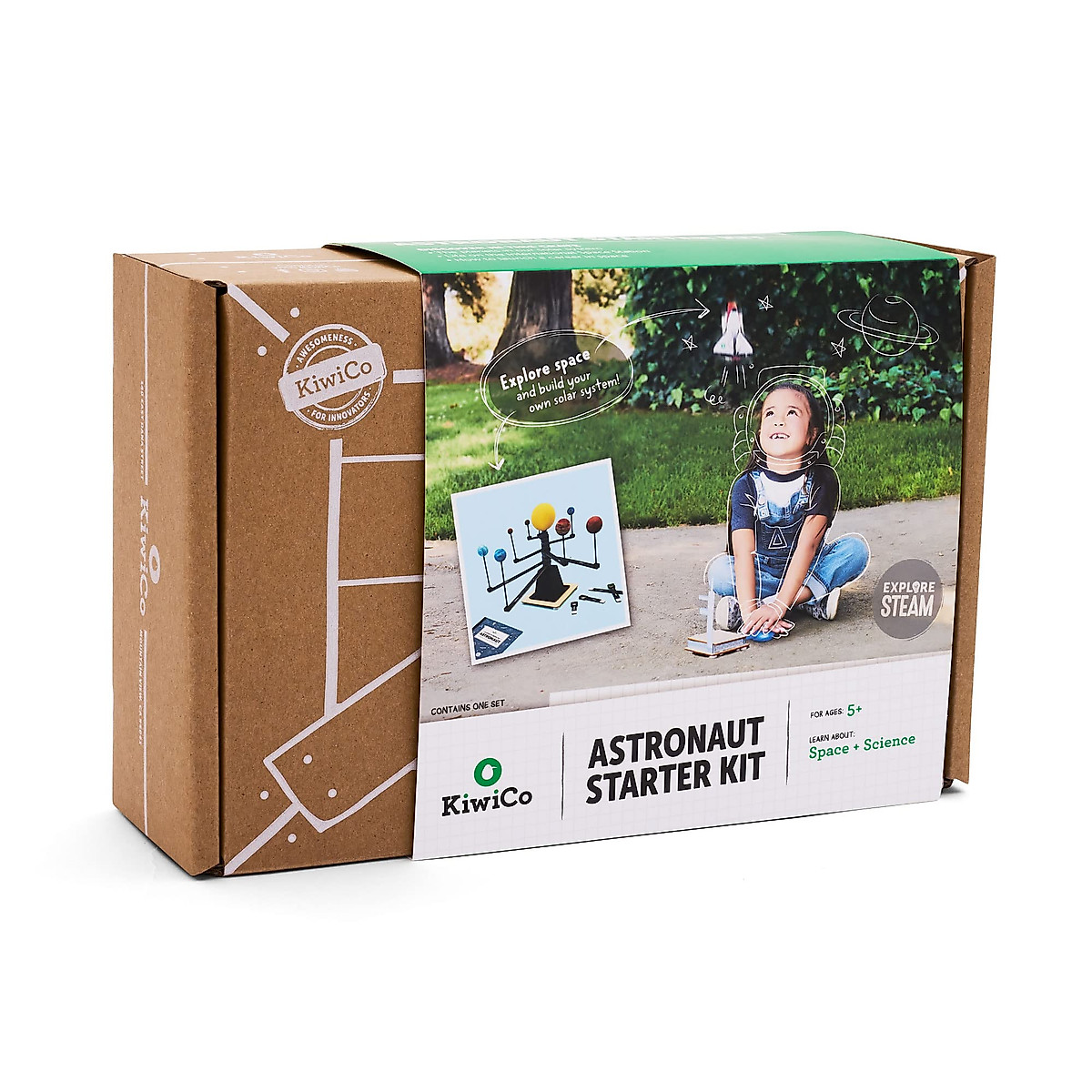 KiwiCo - Astronaut Starter Kit, Space & Science Learning Toy for Kids, Ages 5+