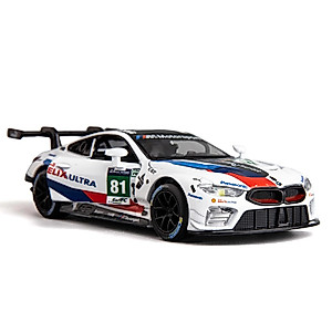 RMZ City Compatible for 1:32 Diecasting Alloy Car Model #81 M8 GTE Toy Car
