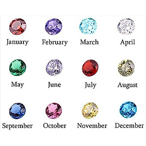 Heart Rings Promise Ring for Best Friend Women Love Tie Birthstone Jewelry Cute Sterling Silver Teen Girls Aesthetic Simple Dainty Gifts Mothers Day 2 Personalized Mother