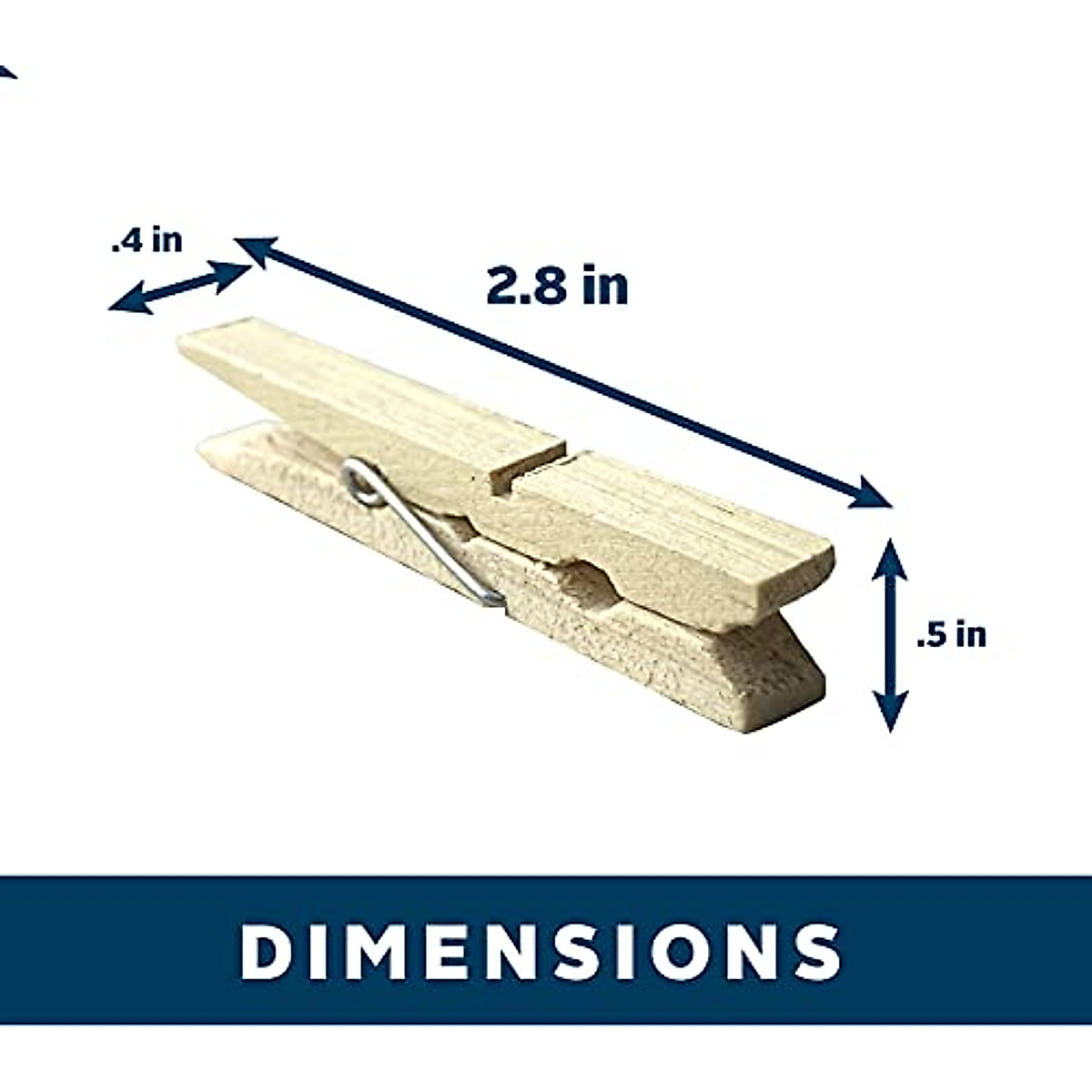 Teal Turtle Wooden Clothespins with Spring for Hanging Laundry, Arts & Crafts, School Projects, Or Bag Clips Set of 20