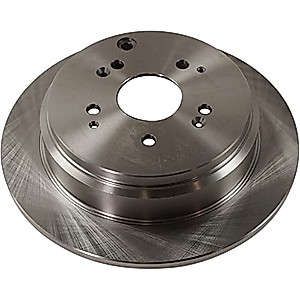 YijieBuyi Brake Rotor Brake Pad Kit Fits Rear Solid 2-Wheel Set FWD (Cast Iron)