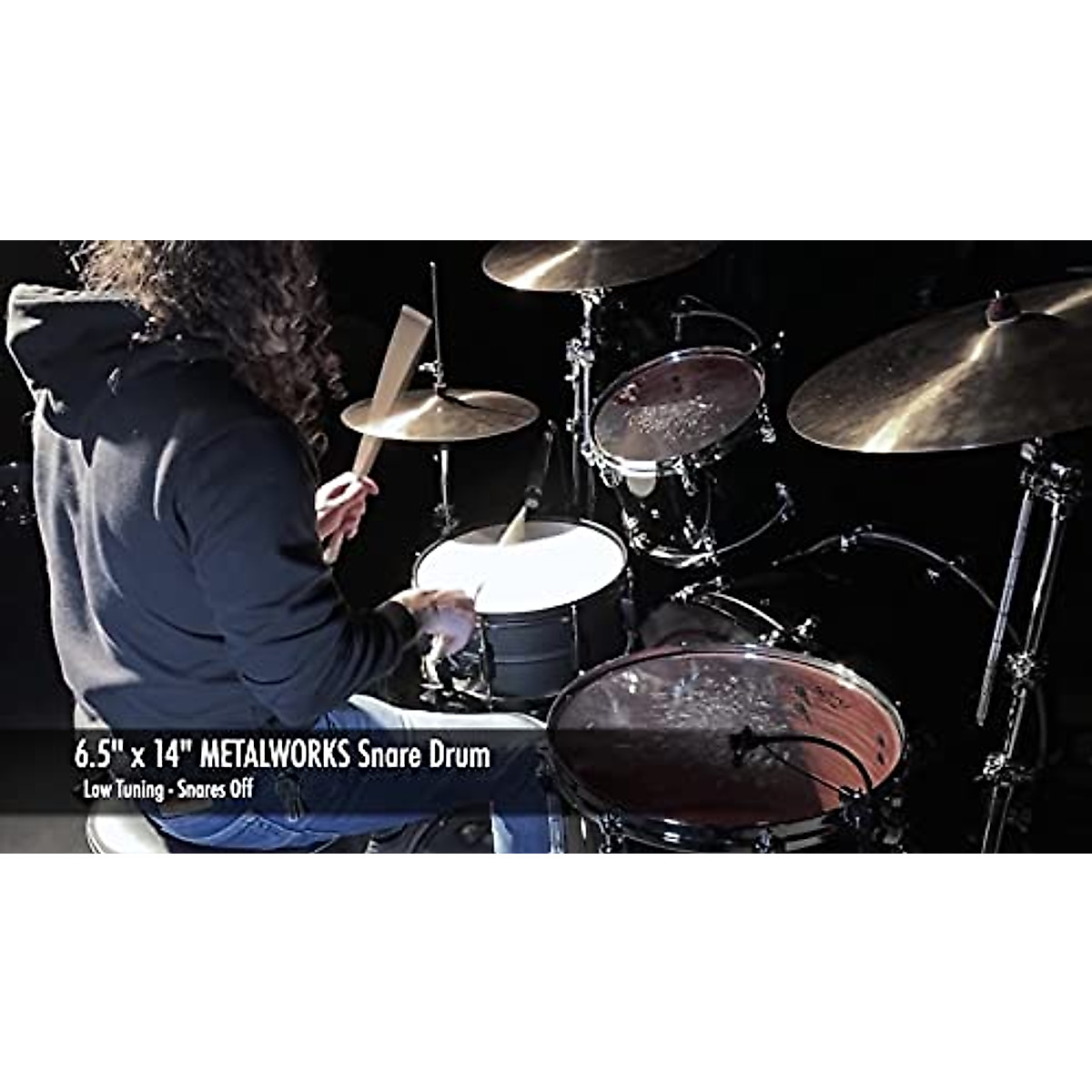 TAMA Snare Drum, Black (BST1465BK)