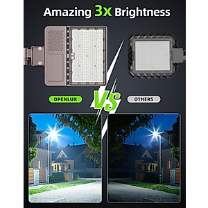 9 Pack 480V 150W LED Parking Lot Light,UL DLC Listed Commercial 22500LM LED Shoebox Pole Lights Slip Fit Mount Flood Lights 5000K IP65 Outdoor Area Sport Court Street Road Lighting AC 277-480V