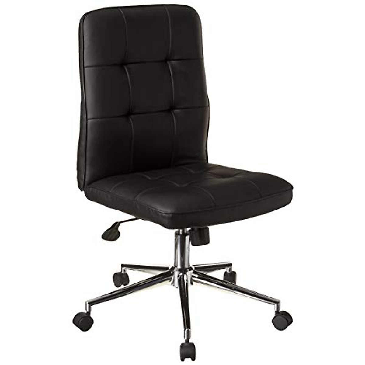 Boss Office Products Mellennial Modern Home Office Chair without Arms in Black