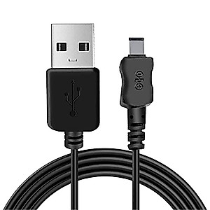 TKDY EH-67 USB Cable Charging Cord, EH67 AC Power Adapter, for Nikon Coolpix L100 L105 L110 L120 L310 L320 L330 L340 L810 L820 L830 L840 B500 Cameras.