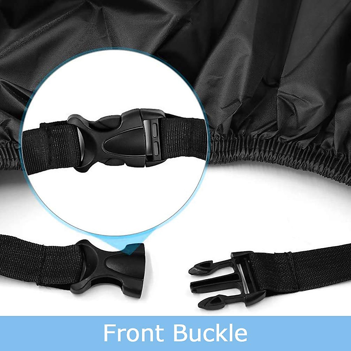 Maveek Bicycle Cover for 3 Bikes Waterproof Outdoor Storage Winter Cold Weather, Rain Snow Wind Proof Tarp Tent Shed Dust Dirt Resistant All Weather Cycle Protection UV Summer Indoor Garage