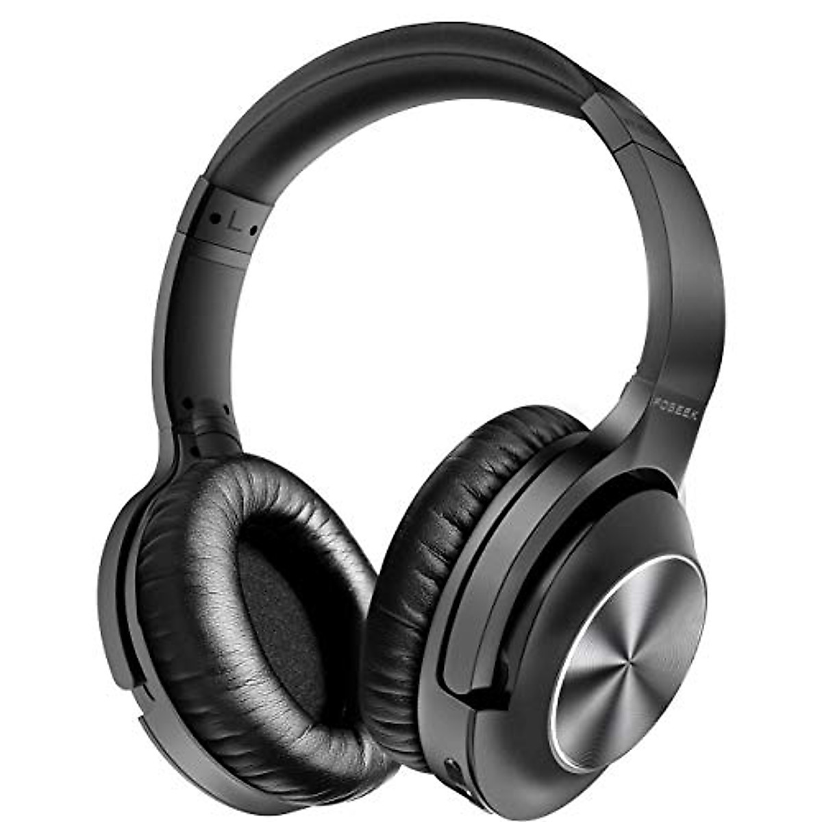 FOGEEK Apollo Active Noise Cancelling Headphones, Bluetooth Headphones with Mic Deep Bass Hi-Fi Sound, 30 Hours Playtime, Wireless Headphones for Traveling Mowing Airplane TV PC Cellphone