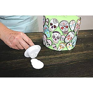 PME SKU202 Novelty Plunger Cutters-Skull Set of 3