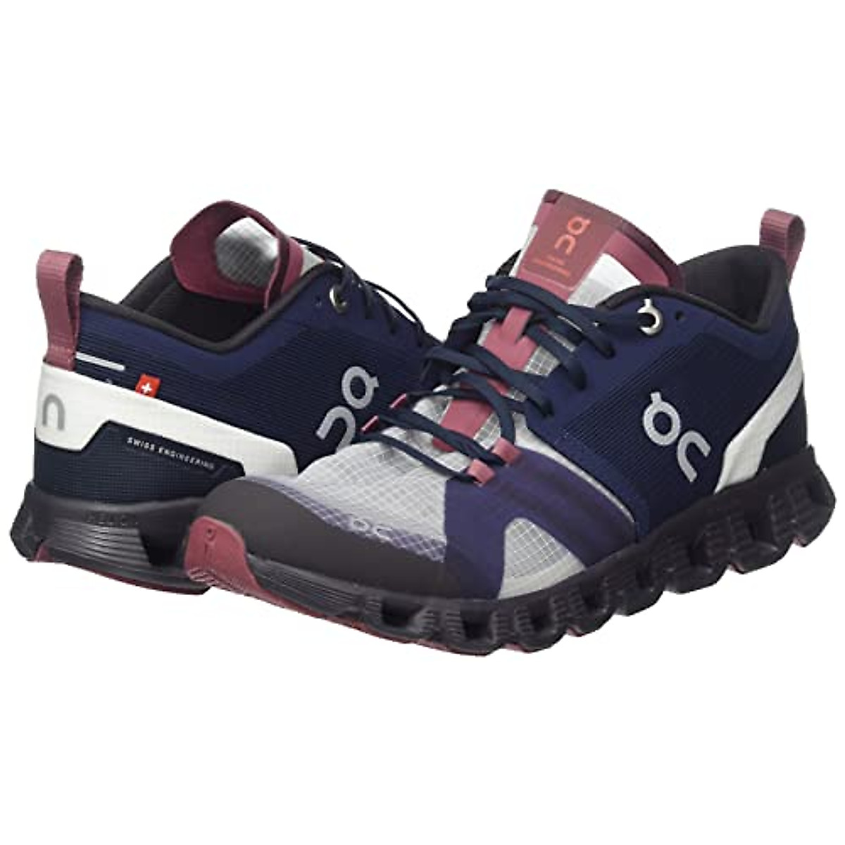 On Running Womens Cloud X Shift Textile Synthetic Ink Cherry Trainers 9.5 US