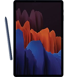 SAMSUNG Electronics Galaxy Tab S7+ Wi-Fi, Mystic Navy - 128 GB (Renewed)