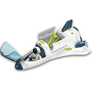 COOLDUCK Space Shuttle Spacecraft Airplane Toys for Kids with Lights & Sound & Astronaut Figure,Spaceship Toys for Any Interstellar Mission Adventure,Toy Rocket Gift for Boys 3-5-8