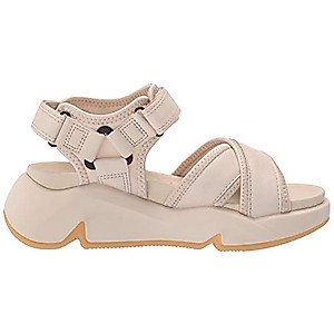 ECCO Women's Chunky Sport Sandal, Limestone, 9-9.5