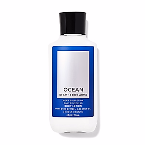 Bath & Body Works, Signature Collection Body Lotion, Ocean For Men, 8 Ounce