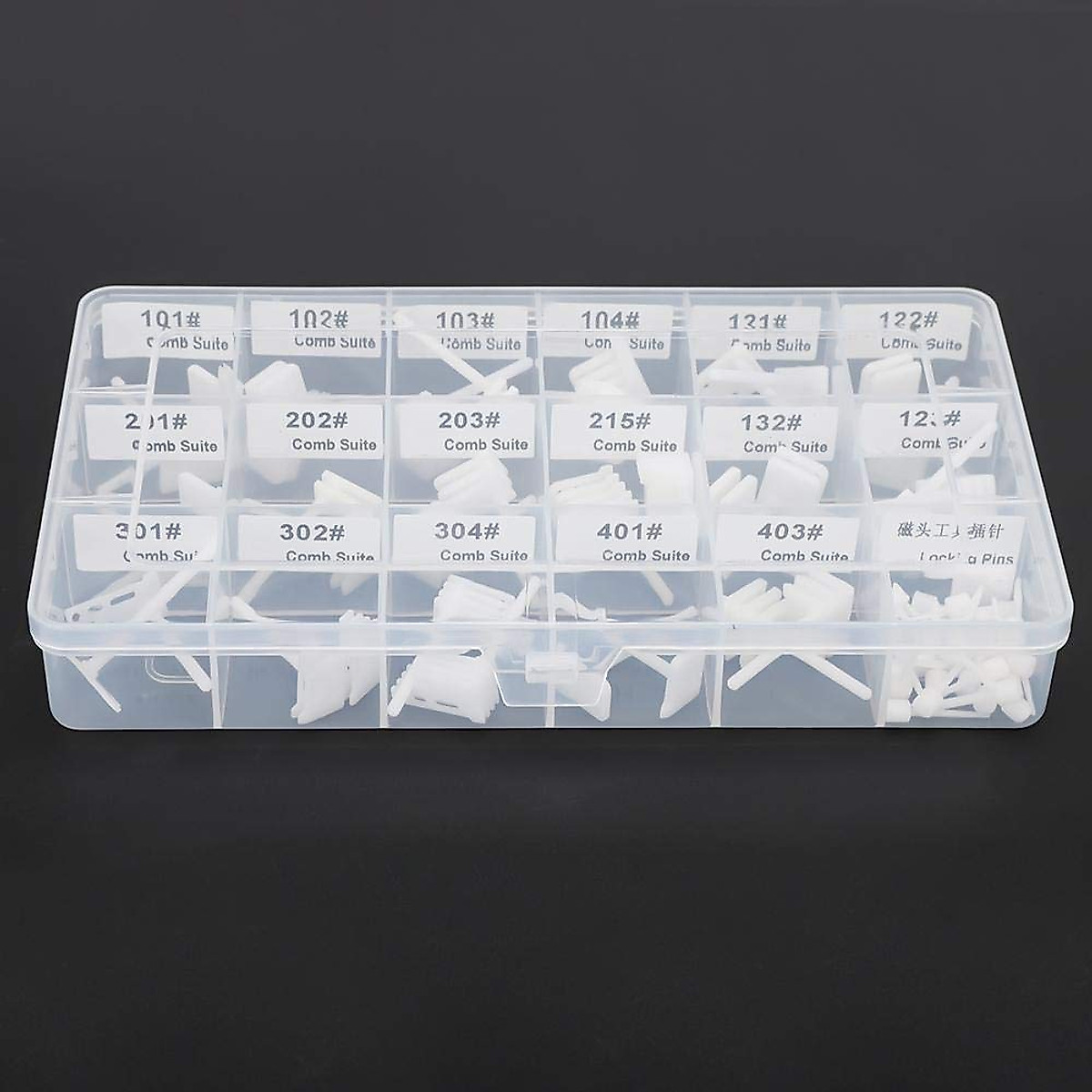 Yoidesu 60PCS Hard Drive Repair Head Replacement Tools,Magnetic Head Change Kit for 2.5/3.5 inch Hard Drive,HDD Head Comb Tool Kit Have Good Synchronization for Data Recovery Operations