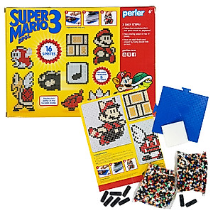 Perler Beads Super Mario Crafts Mega Activity Kit, 4013 pcs
