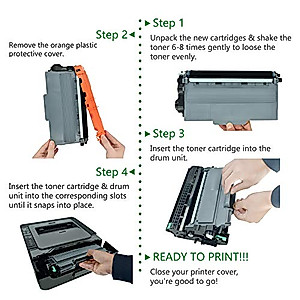 greencycle Black and Color Toner Cartridges (4 Pack) Compatible for Brother TN221 TN225 Work with HL-3140CW HL-3170CDW MFC-9130 MFC-9330 MFC-9340 Printers