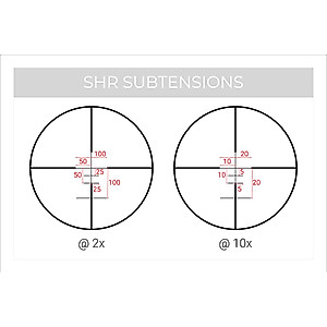 Maven RS.2-2 -10x38mm SFP Ultralight Hunting Rifle Scope (SHR)