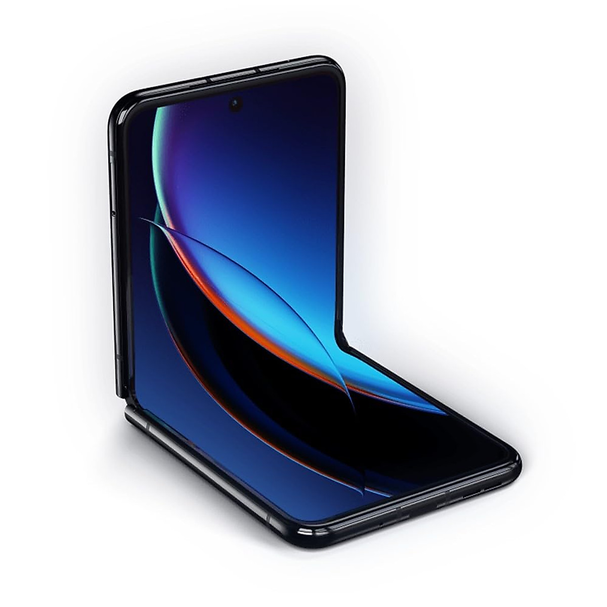 Motorola Moto Razr+ 5G 2023 (256GB, 8GB) 6.9" Foldable AMOLED, Snapdragon 8+ Gen 1, US 5G / Global 4G LTE (GSM Unlocked for T-Mobile, Metro, AT&T) XT2321-5 (w/Fast Wireless Charger, Black) (Renewed)