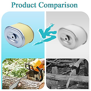 Atunee 2Pcs GX160 Air Filter for Honda GX200 GX160 GX140 GX100 GX110 5.5HP 6.5HP 7.5HP Engine with Pre Filter Replace for 17210-ZE1-505 17210-ZE1-517 17210-ZE1-822 17210-Z4M-821