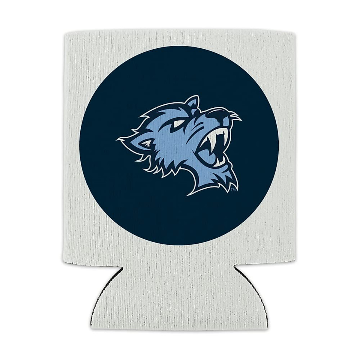 Baruch College Primary Logo Can Cooler - Drink Sleeve Hugger Collapsible Insulator - Beverage Insulated Holder