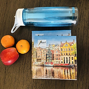 20-ct 13x13 Blue Paper Napkins European Decorative Paper Napkins Decoupage Paper Napkins Printed Blue Dinner Napkins Paper Fall Napkins Blue Luncheon Napkins Blue Cocktail Napkins Father’s Day Napkins